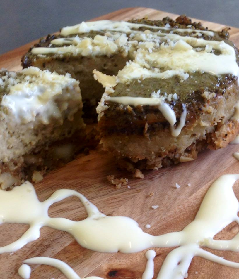 Lemon Myrtle, Macadamia and Wattle Seed Cheesecake – Illalangi Gourmet ...